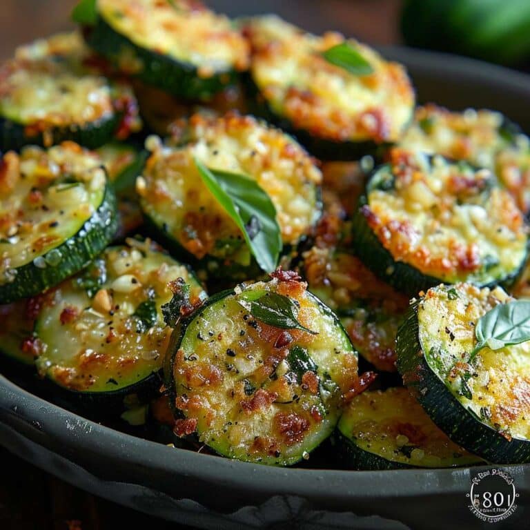 Zucchini Garlic Bites Recipe | Healthy & Delicious Appetizer