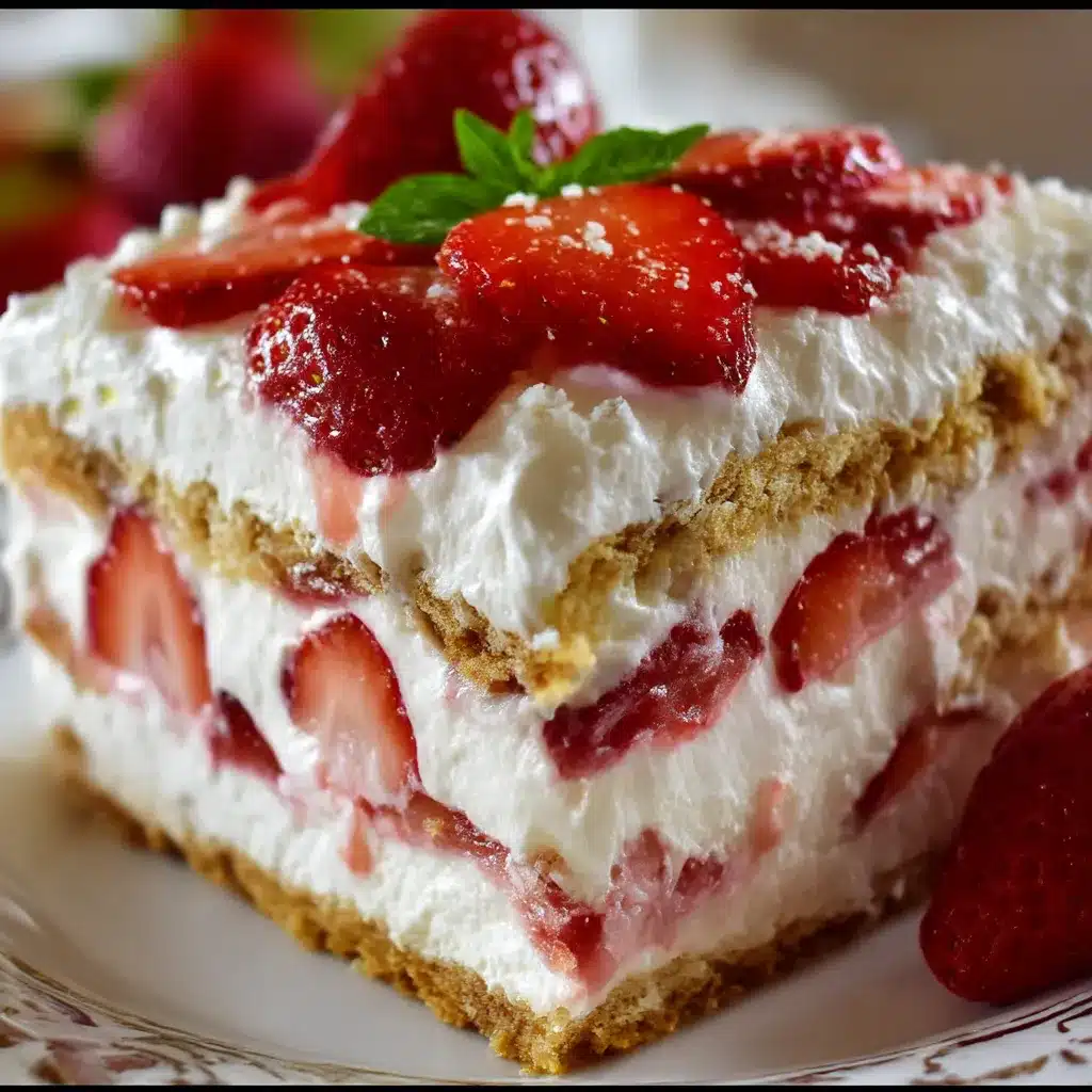 Strawberry Cream Cheese Icebox Cake