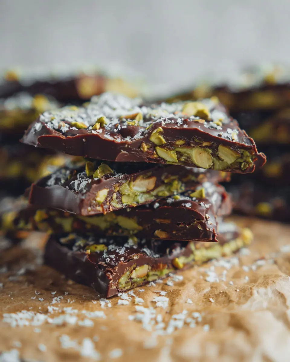 Dubai Chocolate Date Bark